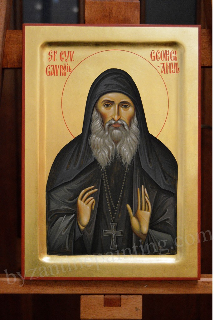 Sf. Cuv. Gavriil Georgianul - Icoane bizantine