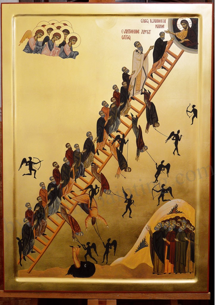 Icon The Ladder of Divine Ascent - Byzantine icons